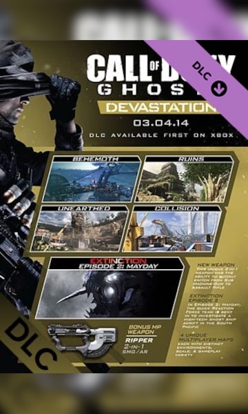 Call of Duty: Ghosts - Devastation 🥇 Mejores ofertas y precios baratos ...