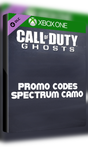 Call of Duty: Ghosts Promo Codes: Spectrum Camo 🥇 Best Prices | G2A.COM