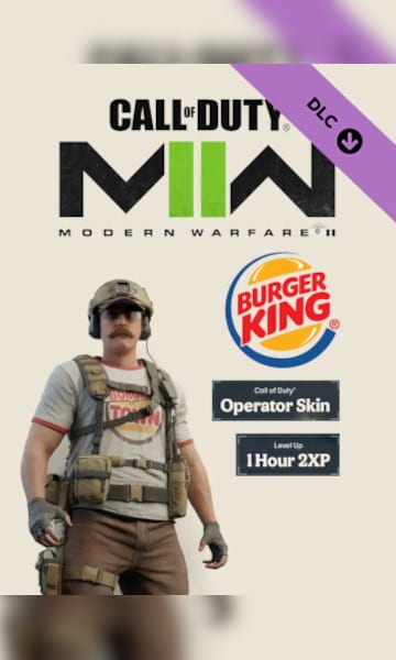 Call of Duty: Modern Warfare II - Burger King Operator Skin + 1 Hour ...