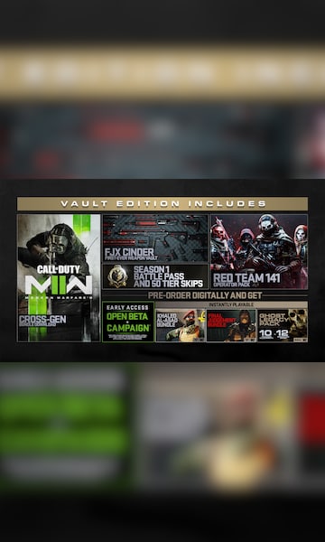 Buy Call Of Duty Modern Warfare Ii Upgrade To Vault Edition Pc