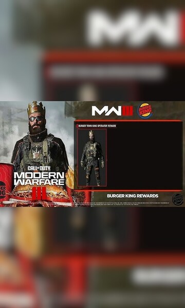 Buy Call of Duty: Modern Warfare III - Burger King Operator Skin ...