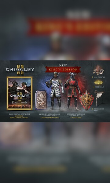 Buy Chivalry 2 - King's Edition Content (PC) - Steam Key - GLOBAL - Cheap - G2A.COM!