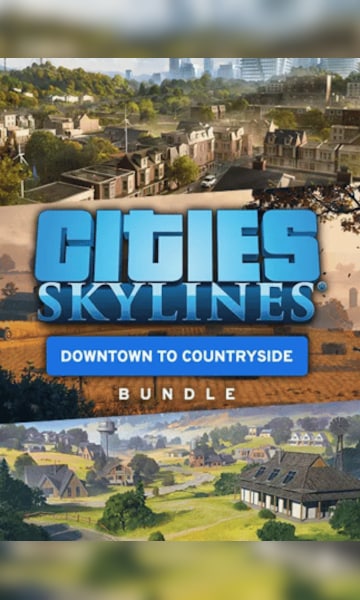 Buy Cities: Skylines - Downtown to Countryside Bundle (PC) - Steam Key ...