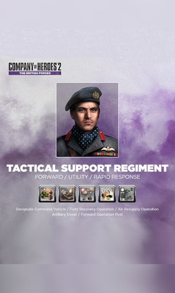 Achetez COH 2 - British Commander: Tactical Support Regiment Steam Clé ...