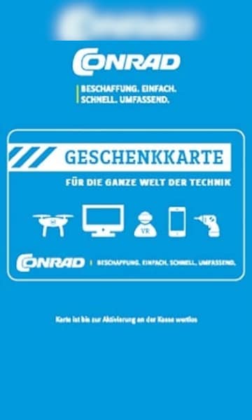 Buy Conrad Gift Card 15 EUR - Conrad Key - GERMANY Online | G2A.COM