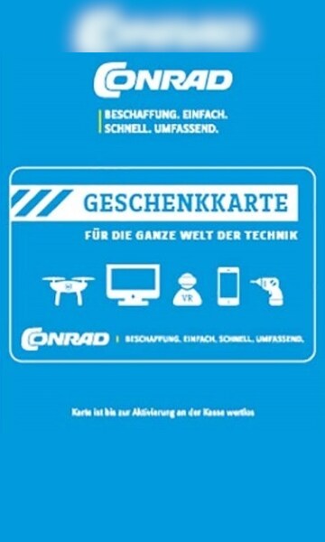 Buy Conrad Gift Card 50 EUR - Conrad Key - GERMANY Online | G2A.COM