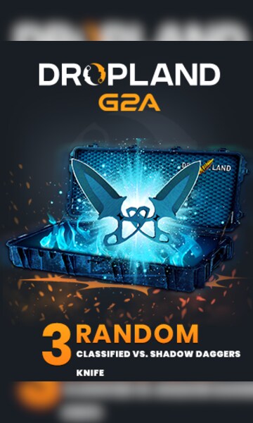 Counter Strike 2 RANDOM 3 CASE CLASSIFIED VS. SHADOW DAGGERS KNIFE SKIN 🥇 Best Prices | G2A.COM
