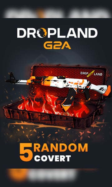 Buy Counter Strike 2 RANDOM 5 CASE COVERT SKIN - BY DROPLAND.NET Key ...