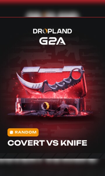 Buy Counter Strike 2 RANDOM 5 CASE COVERT VS. KNIFE SKIN - BY DROPLAND ...