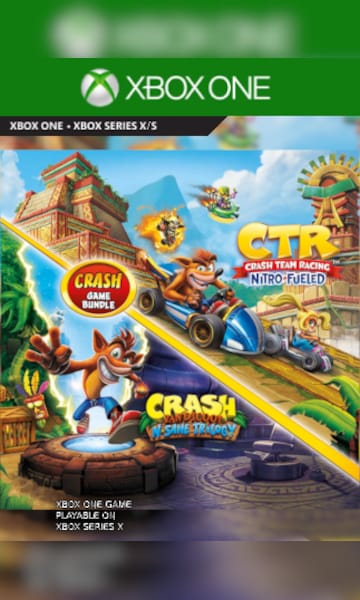 ¡Comprar Crash Bandicoot Bundle - N. Sane Trilogy + CTR Nitro-Fueled (Xbox One) - Xbox Live ...