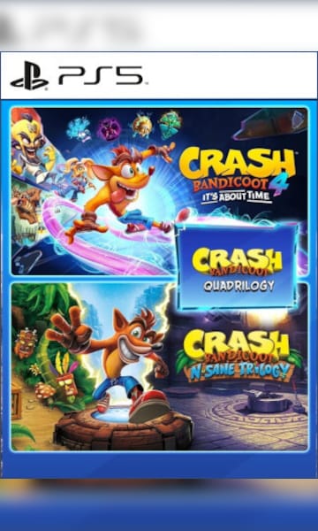 Crash Bandicoot - Quadrilogy Bundle 🥇 Best Prices | G2A.COM
