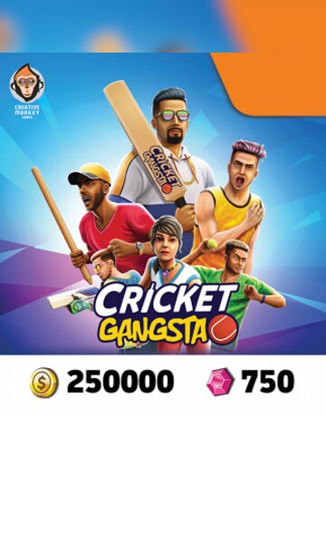 Buy Cricket Gangsta Coin Pack 250,000 + Gem Pack 750 IND (Android, iOS ...