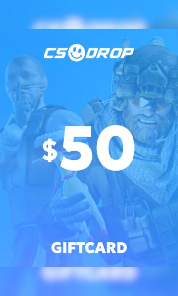 Buy CSDROP Gift Card – CS2 / CS:GO Case Opening (Instant Code) 50 USD ...