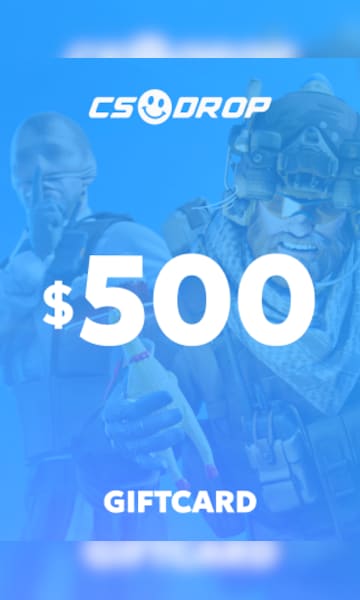 ¡Comprar CSDROP Gift Card – CS2 / CS:GO Case Opening (Instant Code) 500 ...
