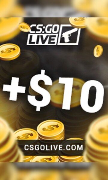 CSGOLive 10 USD Key - Buy code cheaper