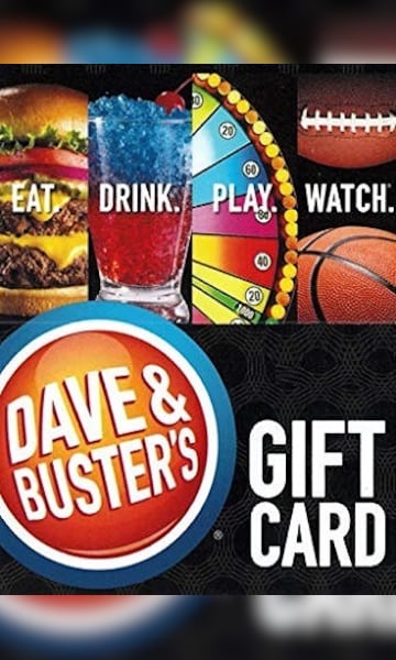 Buy Dave & Busters Gift Card 50 USD - Key - UNITED STATES Online | G2A.COM