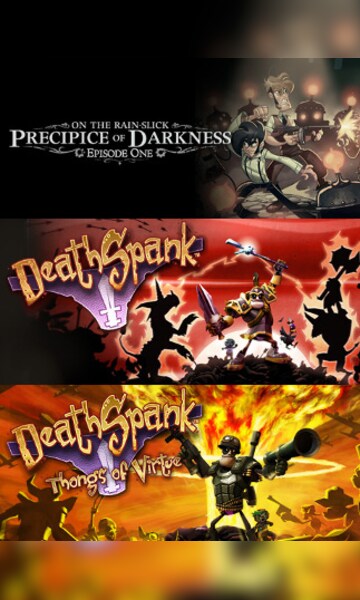 ¡Comprar DeathSpank Thongs Of Virtue + DeathSpank + Precipice of ...