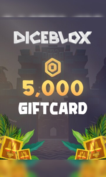 Buy Diceblox Gift Card 5000 - Diceblox Key - GLOBAL Online | G2A.COM