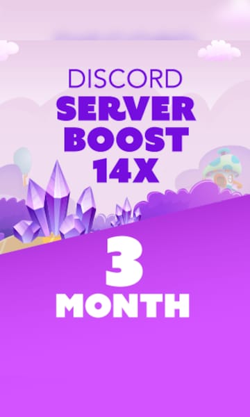 Discord Server Boost 14x 3 Monate - Discord Boost Schlüssel - GLOBAL ...