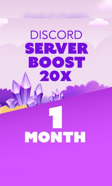 Buy Discord Server Boost 20x 1 Month - Discord Boost Key - GLOBAL ...