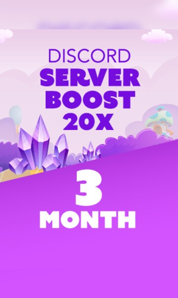 Discord Server Boost 20x 3 Monate - Discord Boost Schlüssel - GLOBAL ...