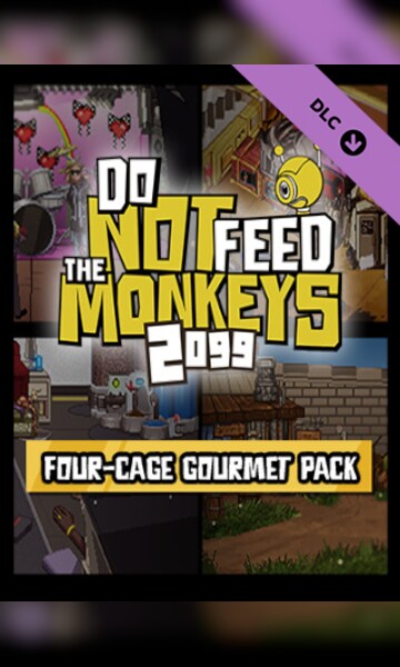 Kaufe Do Not Feed the Monkeys 2099 - Four Cage Gourmet Pack (PC) - Steam Schlüssel - GLOBAL ...