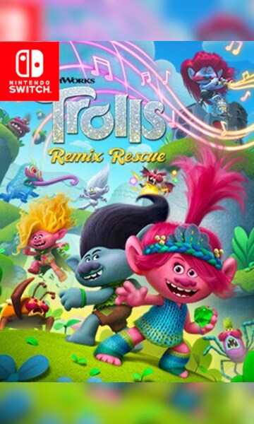 ¡Comprar DreamWorks Trolls Remix Rescue (Nintendo Switch) - Nintendo ...