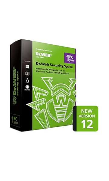 Buy Dr.Web Security Space 12 (PC) (1 Device, 1 Year) - Dr.Web Key ...