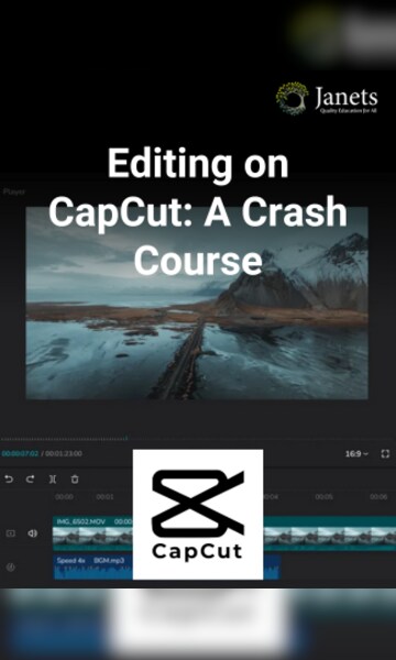 Buy Editing on CapCut - A Crash Course - Janets Key - GLOBAL - Cheap - G2A.COM!