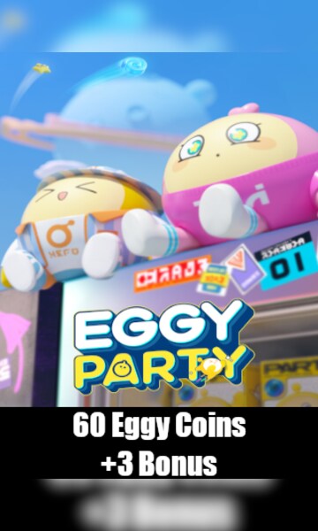 Buy Eggy Party 60 eggy coins + 3 Bonus - GLOBAL - Cheap - G2A.COM!