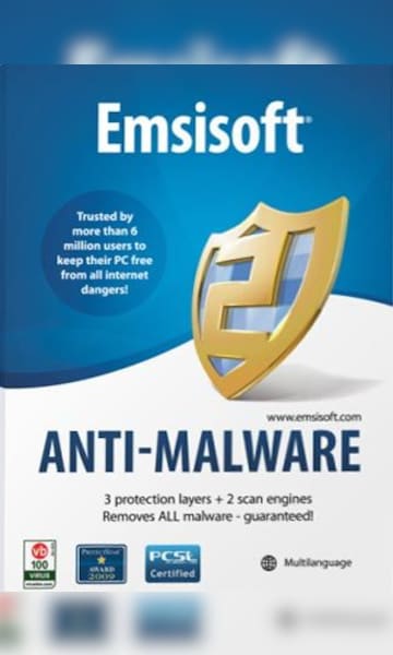Buy Emsisoft Anti-Malware 1 Device PC 1 Device 1 Year - Emsisoft Key ...