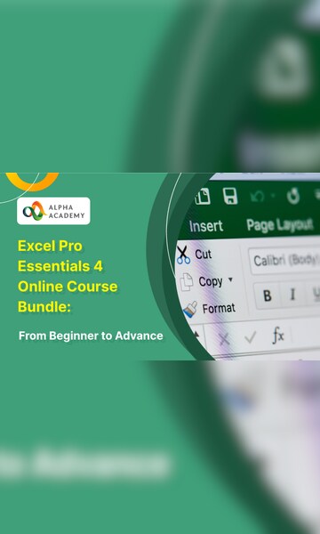 ¡Comprar Excel Pro Essentials 4 Online Course Bundle: Beginner to Advanced - Alpha Academy ...