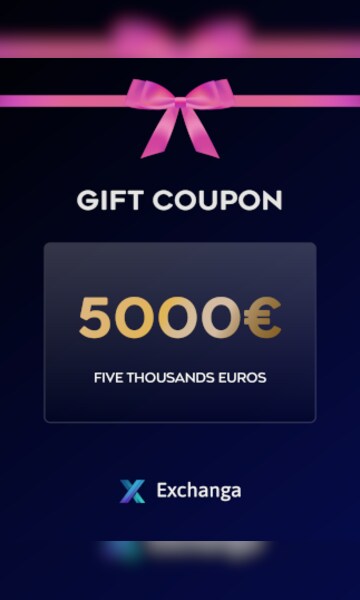 Buy Exchanga Crypto Gift Coupon 5000 EUR - Exchanga Key - GLOBAL Online ...