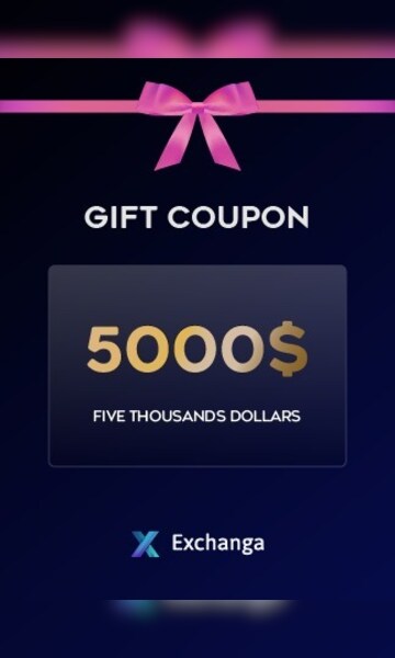 Acheter Exchanga Crypto Gift Coupon 5000 USD - Exchanga Clé - GLOBAL ...