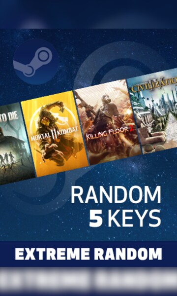 Extreme Random 5 Keys (PC) - Steam Schlüssel - GLOBAL kaufen - Günstig ...