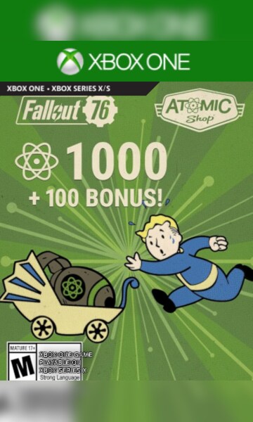 Buy Fallout 76 Currency (Xbox One) 1000 + 100 Bonus Atoms - Xbox Live ...