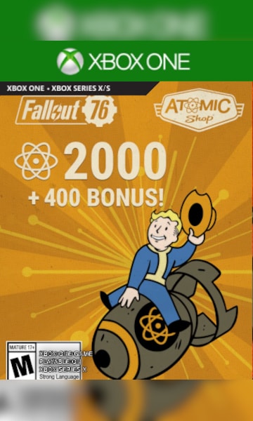 Buy Fallout 76 Currency (Xbox One) 2000 + 400 Bonus Atoms - Xbox Live ...