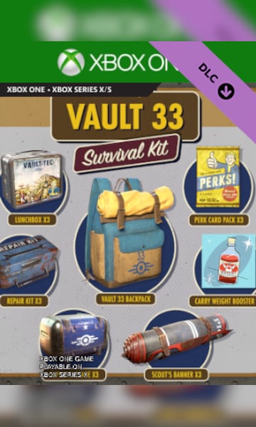 Kaufe Fallout 76 - Vault 33 Survival Kit (Xbox One) - Xbox Live ...