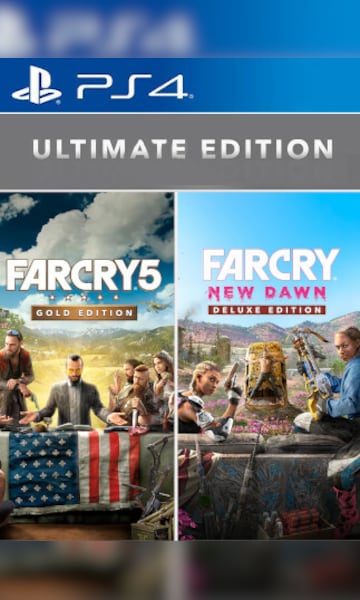 Buy FAR CRY 5 GOLD EDITION + FAR CRY NEW DAWN DELUXE EDITION BUNDLE (PS4) - PSN Account - GLOBAL ...