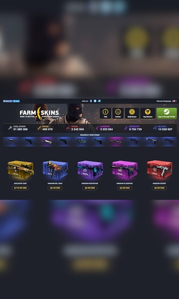 Buy Farmskins Wallet Card 10 USD - FARMSKINS.COM Key - GLOBAL - Cheap ...