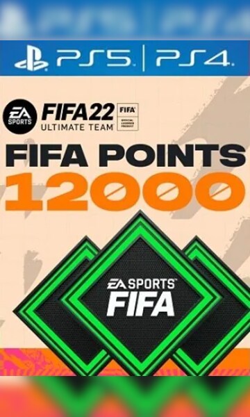 Buy Fifa 22 Ultimate Team 12000 FUT Points - PSN Key - SAUDI ARABIA ...