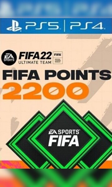 Buy Fifa 22 Ultimate Team 2200 FUT Points - PSN Key - SAUDI ARABIA ...