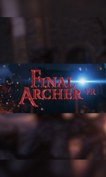 Acheter FINAL ARCHER VR Steam Clé GLOBAL - Pas cher - G2A.COM!