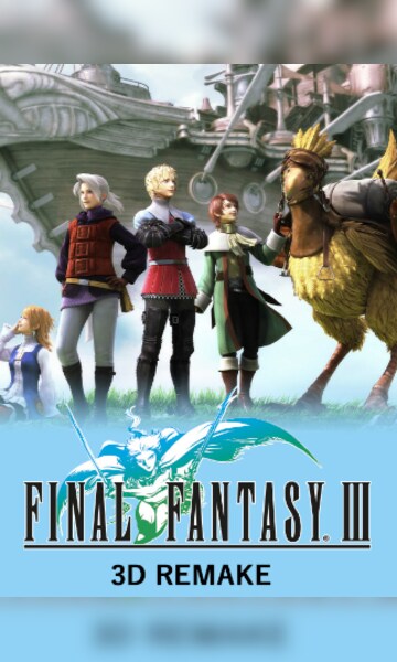 Acheter Final Fantasy III (3D Remake) (PC) - Steam Compte - GLOBAL ...