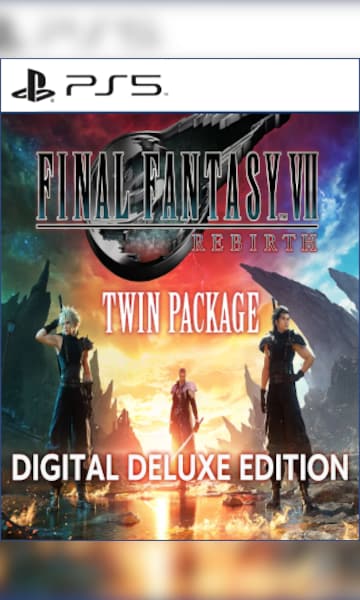 Buy Final Fantasy VII Rebirth & Remake Digital Deluxe Twin Pack (PS5) - Steam Key - GLOBAL ...