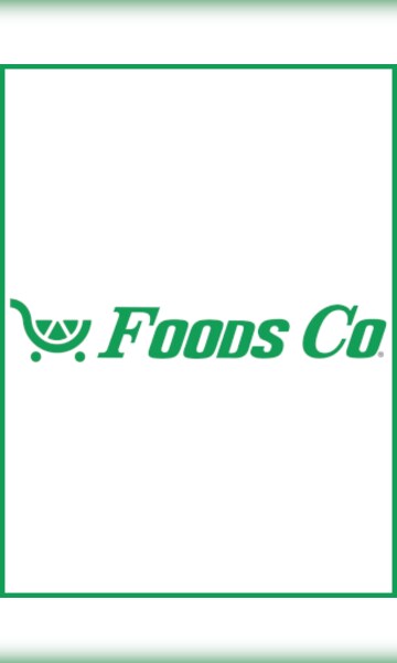 ¡Comprar Foods Co Gift Card 100 USD - Foods Co. Clave - ESTADOS UNIDOS ...