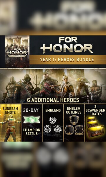 Buy For Honor - Year 1 : Heroes Bundle (PC) - Ubisoft Connect Key - EUROPE - Cheap - G2A.COM!