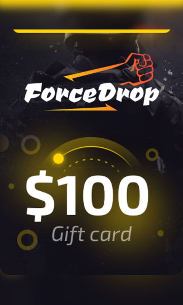 Forcedrop.gg Gift Card 100 USD - Schlüssel GLOBAL kaufen - Günstig ...