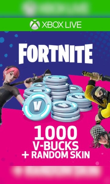 Kup Fortnite 1000 V-Bucks + Random Skin - Xbox Live Klucz - USA - Tanio ...