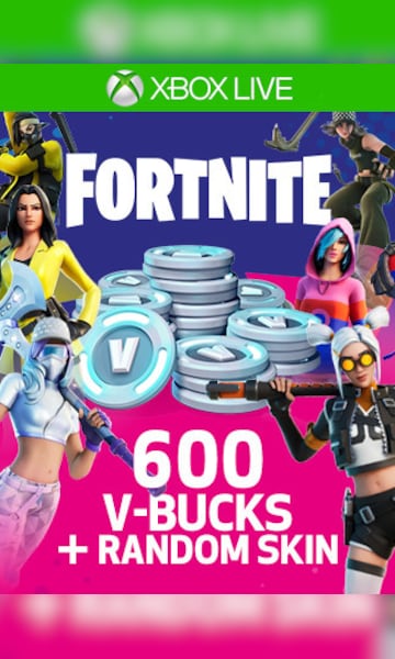 Buy Fortnite 600 V-Bucks + Random Skin - Xbox Live Key - UNITED STATES ...